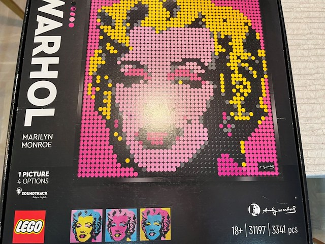 Lego 31197 Warhol Marilyn Monroe