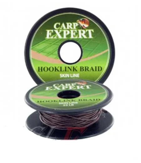 CARP EXPERT SKIN LINE MUD BROWN 25LB 10M