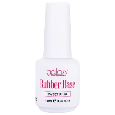 GALAXY PROFESSIONAL Rubber baza za nokte GALAXY UV/LED Sweet Pink 14ml