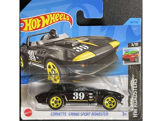 hot wheels chevrolet corvette gran sport roadster