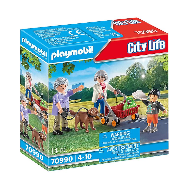 Playmobil City Life Baka i deka sa unukom