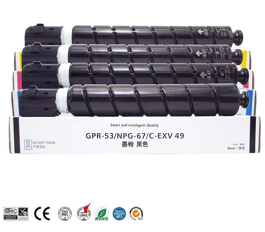 Toner C-EXV49 BK NPG-67 GPR-53 za Canon IR Advance IR-C 3330/ 3320/ 3325/ 3525 / 3530 kompatibilni