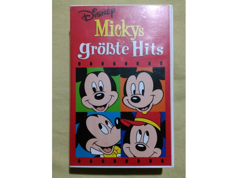 Mickys groste hits, Disney, VHS