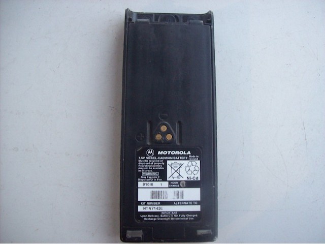 Motorola baterija 7.5 volti Ni-Cd