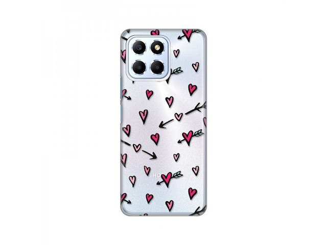 Maskica Silikonska Print za Honor X6 Heart Pattern