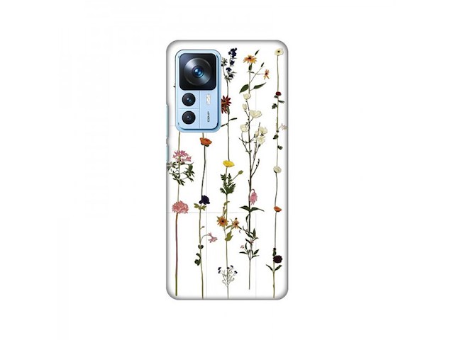 Maskica Silikonska Print Skin za Xiaomi  12T Pro Flower