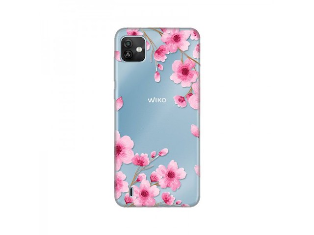 Maskica Silikonska Print Skin za Wiko Y82 Rose flowers