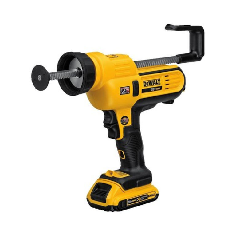 DeWalt Aku pištolj za silikon 18V XR 600ML, 1 x 2.0Ah, DCE580D1