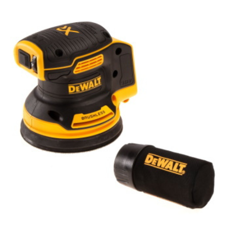 DeWalt Ekscentar brusilica – šlajferica, bez četkica 18V XR 125mm Solo, DCW210N