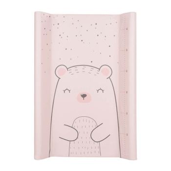 Kikka Boo tvrda podloga za povijanje 80х50cm Bear with me Pink