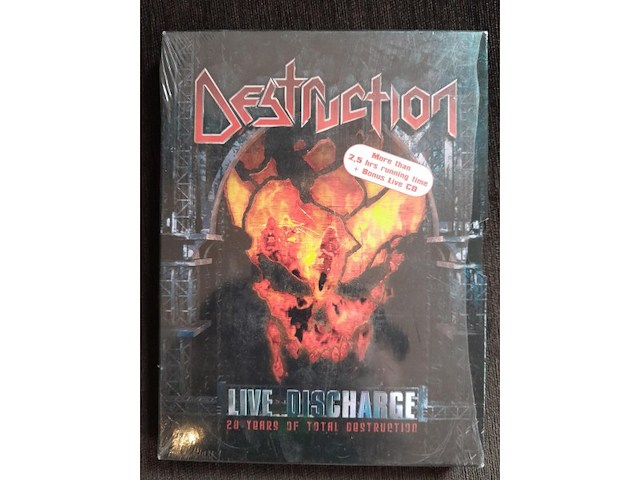 Destruction ‎– Live Discharge DVD+CD BOX