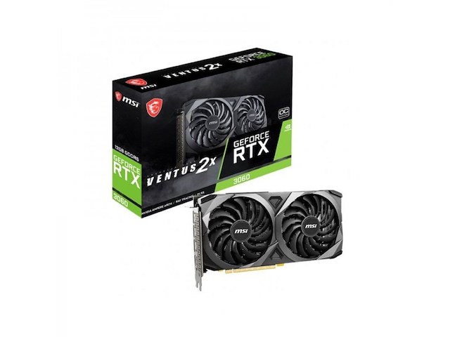 Msi nVidia GeForce RTX 3060 12GB 192bit RTX 3060 VENTUS 2X 12G OC LHR