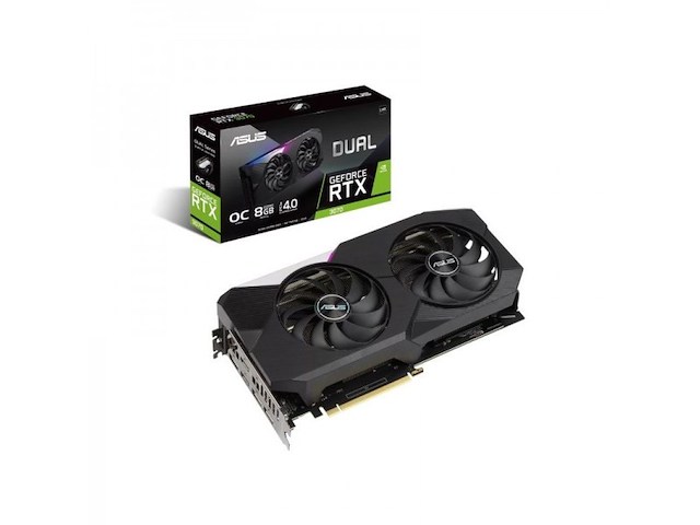 Asus nVidia GeForce RTX 3070 8GB 256bit DUAL-RTX3070-O8G-V2