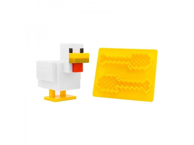 Minecraft Chicken Egg Cup and Toast Cutter V2