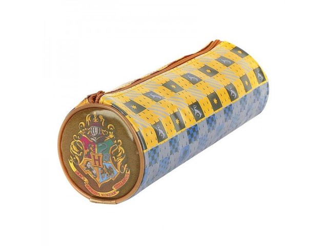 Harry Potter (House Crests) Barrel Pencil Case