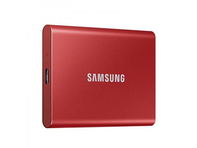 Samsung Portable T7 500GB crveni eksterni SSD MU-PC500R