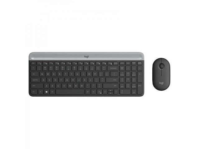 Logitech MK470 Wireless Desktop US Graphite tastatura + miš