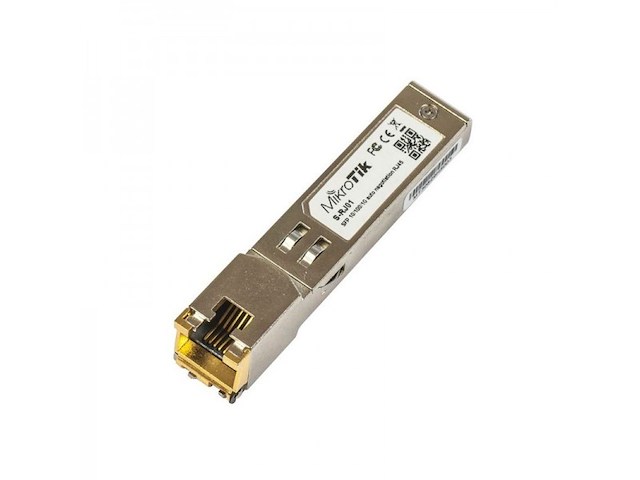 Mikrotik RJ45 SFP 10/100/1000M copper module (S-RJ01)