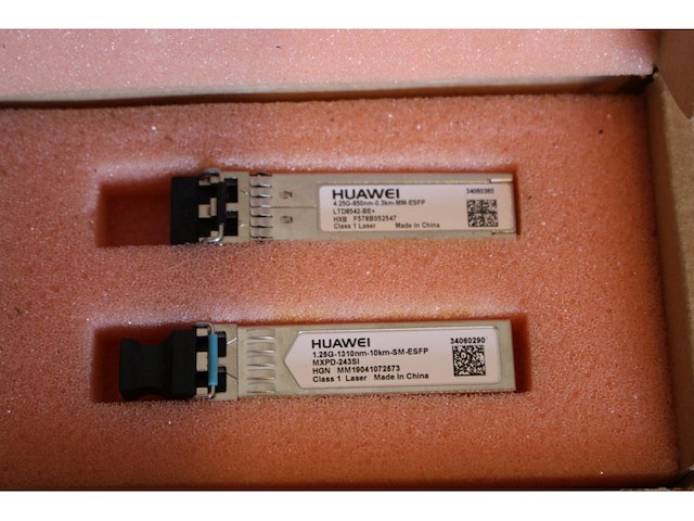 2x HUAWEI Opticki moduli 4.25G 0,3km i 1,25G 10KM