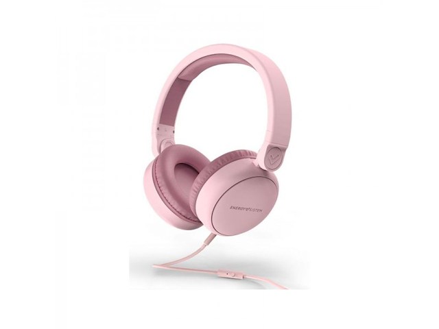 Energy Sistem Style 1 Talk roze slušalice sa mikrofonom