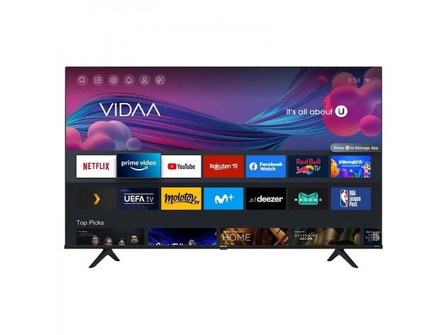 Hisense 43` 43A6BG LED 4K UHD Smart TV