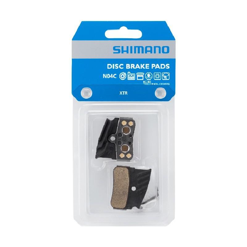 PLOČICE ZA DISK SHIMANO METAL PAD W- FIN N04C