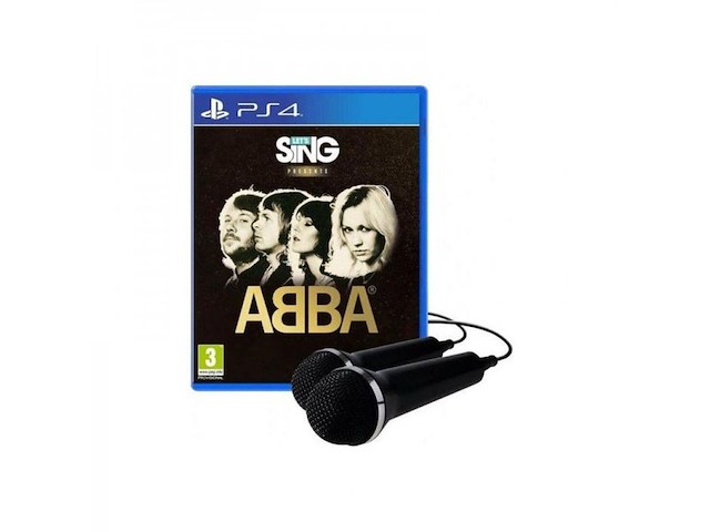 PS4 Let`s Sing: ABBA - Double Mic Bundle