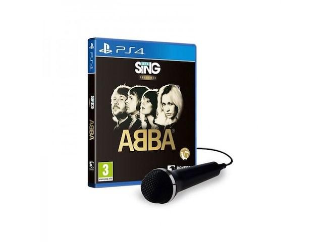PS4 Let`s Sing: ABBA - Single Mic Bundle