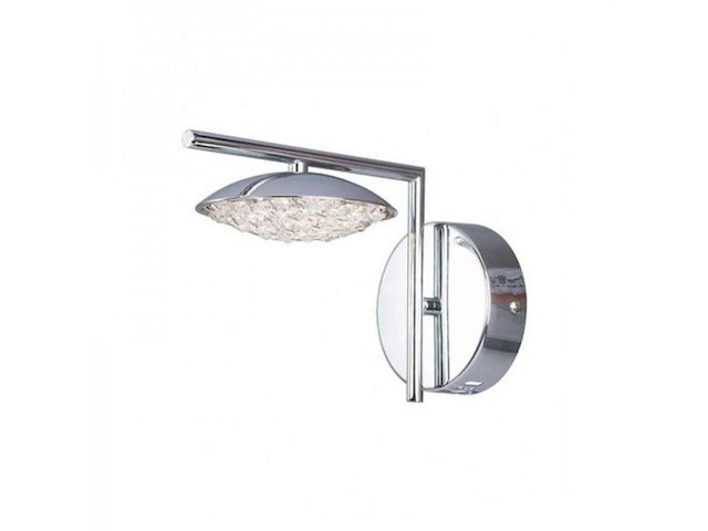 VESTA 271 ZIDNA LAMPA LED 6W 4000K hrom/kristal