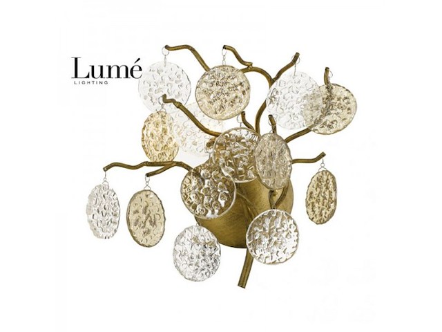 LUNA 166 ZIDNA LAMPA 1*G9 BRONZA