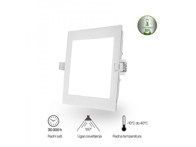 LED PANEL U/Z KNS1-18W 6500K