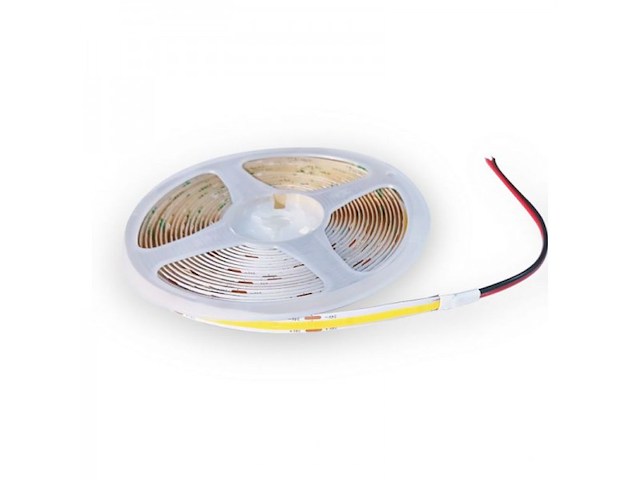 LED TRAKA COB-480-4000K 24V IP44 (5met, 12W/met,8mm)