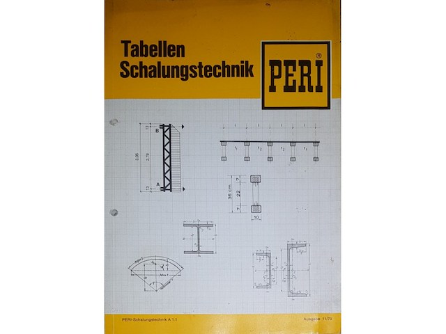 Tabellen Schalungstechnik `PERI` Germany