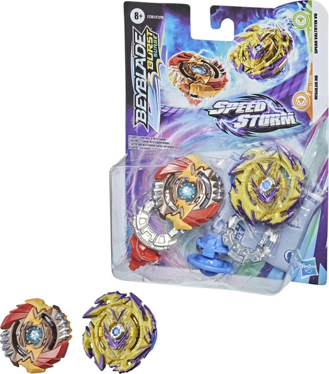 BEYBLADE SPEEDSTORM DUAL PACK AST