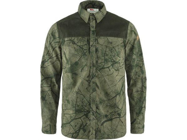 FJALL RAVEN KOŠULJA VARMLAND G-1000 GREEN CAMO-DEEP FOREST