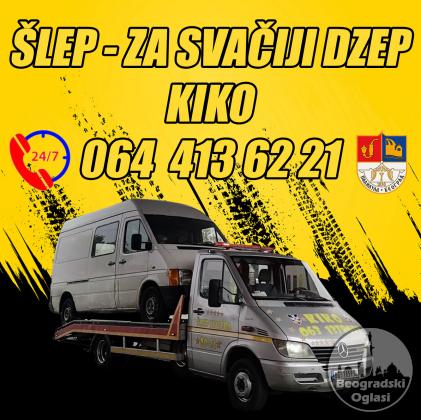 Slep Sluzba Čukarica-Zarkovo-Banovo Brdo-Vidikovac