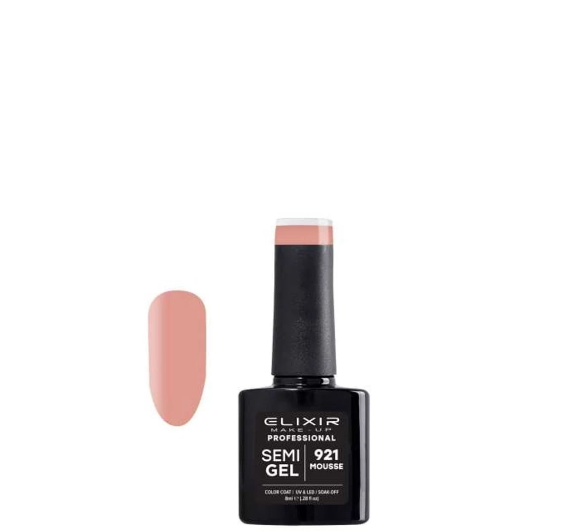 ELIXIR SEMI GEL LAK U BOJI 8ML 921 MOUSSE