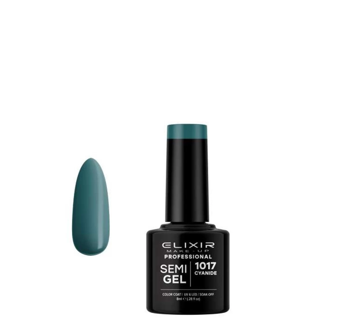 ELIXIR SEMI GEL LAK U BOJI 8ML 1017 CYANIDE