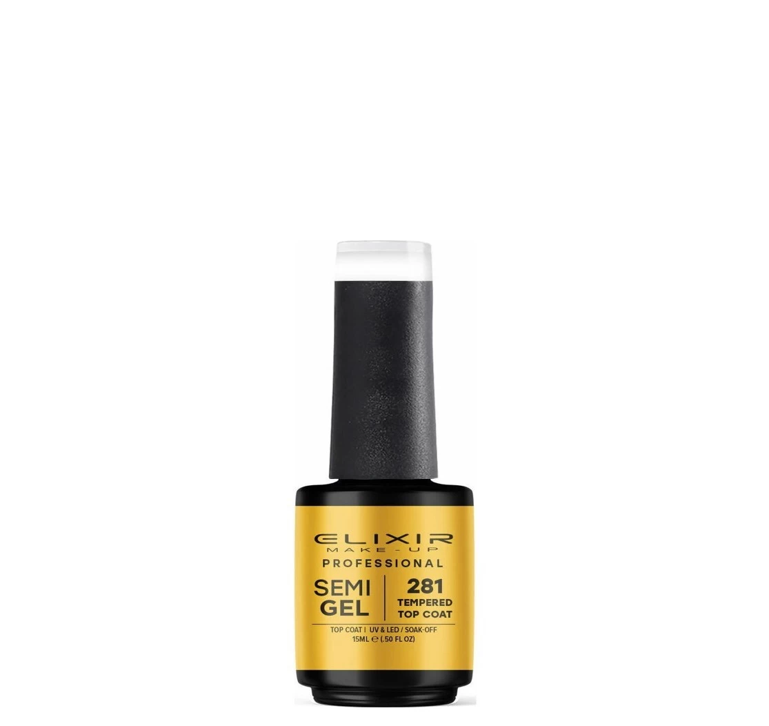 ELIXIR SEMI TOP COAT 15ML 281 TEMPERED