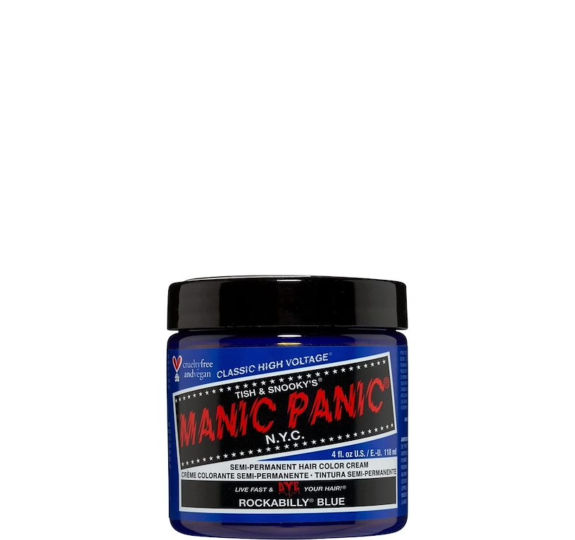 MANIC PANIC CLASSIC CREME 118ML M11039 BLUE ROCKABILLY