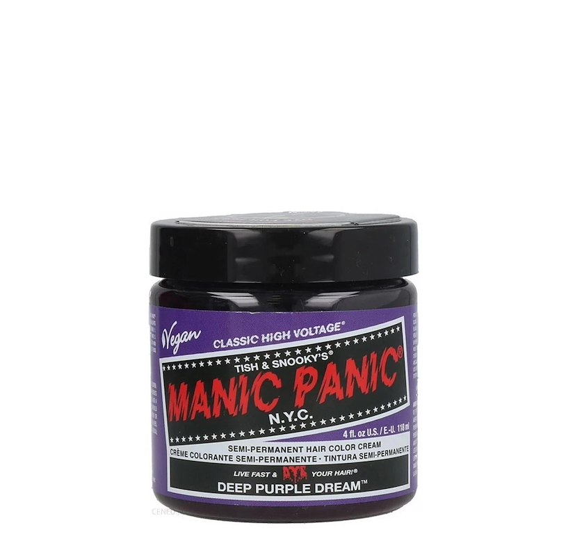 MANIC PANIC CLASSIC CREME 118ML M11048 VIOLET DEEP PURPLE DREEM