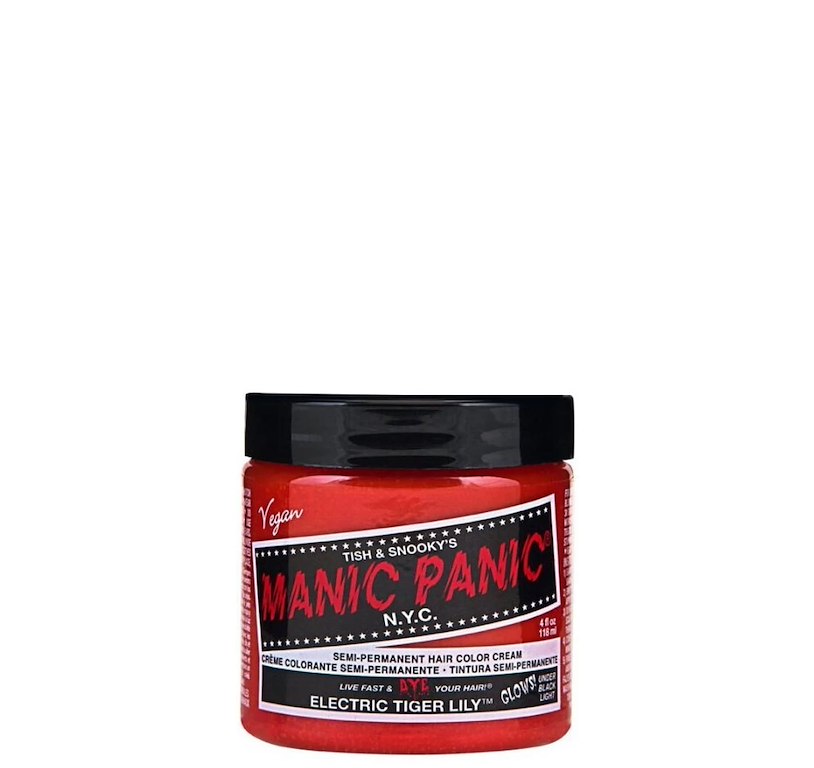 MANIC PANIC CLASSIC CREME 118ML M11037 RED ELECTRIC TIGER LILY