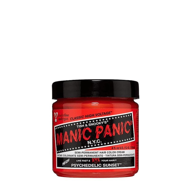 MANIC PANIC CLASSIC CREME 118ML M11044 RED PSYCHEDELIC SUNSET