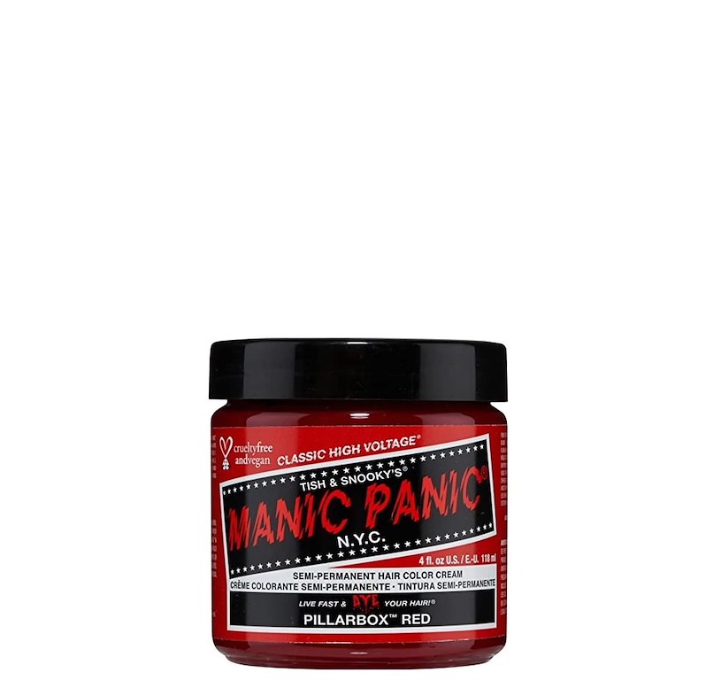 MANIC PANIC CLASSIC CREME 118ML M11020 RED PILLARBOX