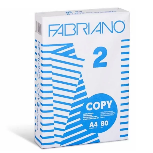 Copy 2, fotokopir papir, A4, 80gr, Fabriano