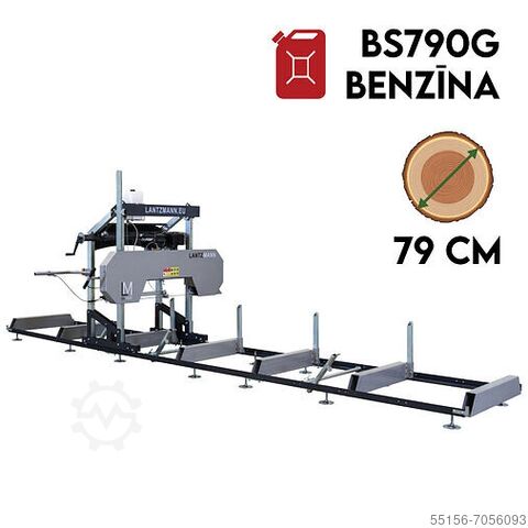 Benzinska horizontalna traka Saw 15HP
Lantzmann BS790G