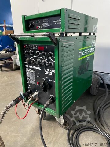 Sistem zavarivanja mašina za zavarivanje
Migatronic MTE 440 AC / DC
