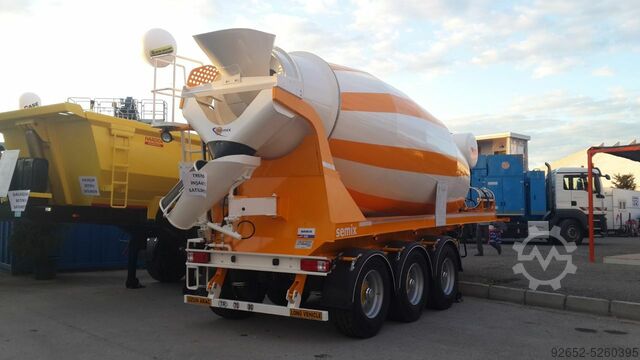 SEMIX TRM12 trejler Beton mikser
SEMIX TRM12 TRM12 Trailer Concrete Mixer