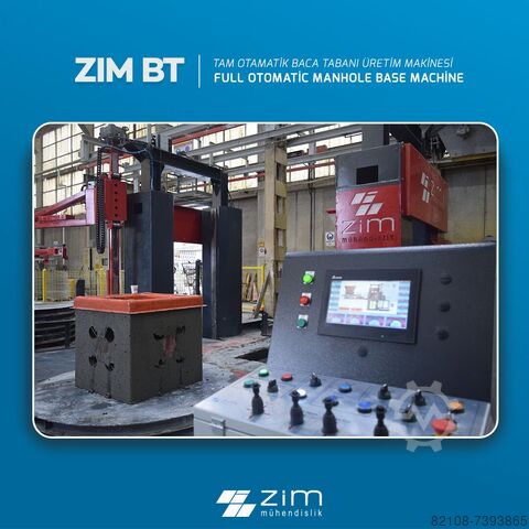 Mašina za betonske cevi
ZİM Mühendislik BT AUTOMATIC MANHOLE BASE MACHINE