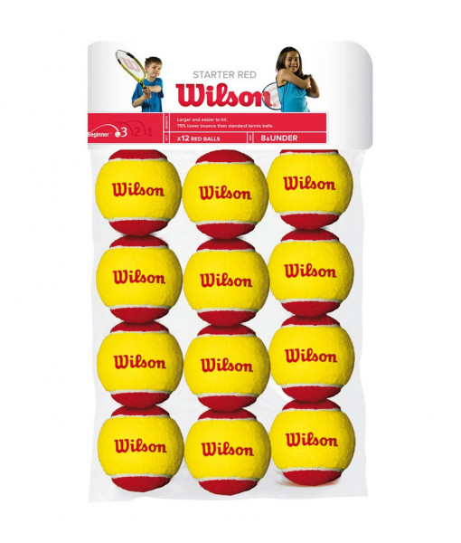 Wilson starter red 12 pack